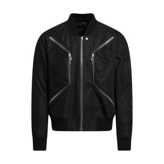 Rick Owens Homme, Vestes, Noir, Taille: M Giubbotto