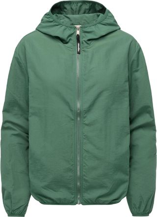 Ragwear Damen leichte Übergangsjacke Sommerjacke kurz mit Kapuze Vinzie B YOUMODO Pine Green Gr. XL