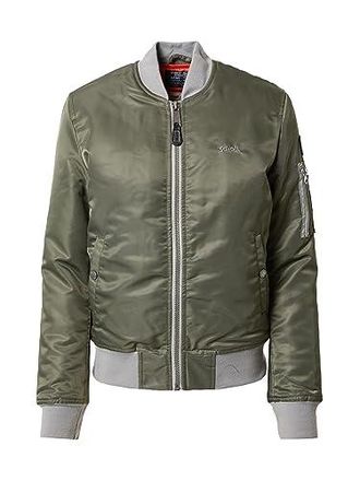 Schott NYC Femme Airforcewrs BLOUSON BOMBER, SAGE KAKI, M EU