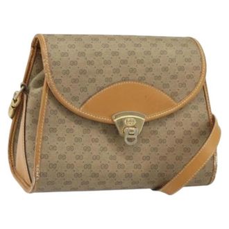 Gucci Pre-owned Plastik Crossbody-Tasche - - Pre-owned - Damen - Beige - ONE SIZE
