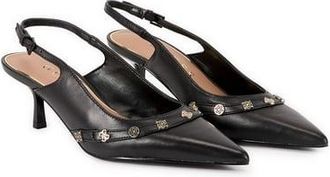 Guess Sling-back Yanai en cuir m&eacute;lang&eacute;