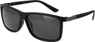Polaroid Homme, Accessoires, Noir, Taille: ONE Size Lunettes de soleil en plastique avec protection UV