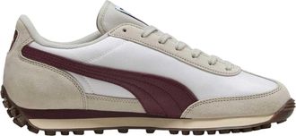 Puma Easy Rider Sneaker f&uuml;r Damen, Wildleder (Wei&szlig;/Burgunderrot)