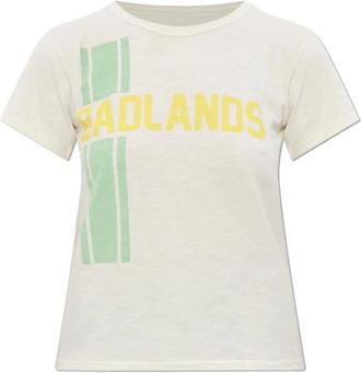 Maison Margiela Femme, Tops, Beige, Taille: 42 FR T-shirt imprim&eacute;