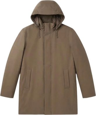 K-Way Parka matelass&eacute;e contrecoll&eacute;e Thomal - Femme - Manteaux - Beige - Taille: 44 FR