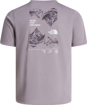 The North Face Kurzarmshirt M FOUNDATION MOUNT SS TEE TRANSCENDENT GREY