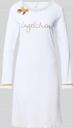 Louis & Louisa Regular Fit Nachthemd mit Zierschleife Modell Engelchen