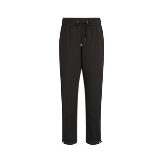 Liu Jo Femme, Pantalons, Noir, Taille: 44 FR Pantalon Noir &Eacute;l&eacute;gant Style Moderne