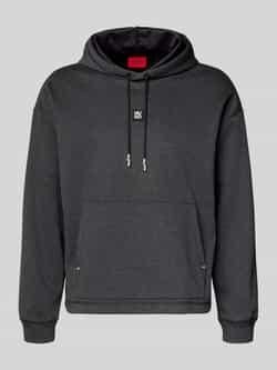 HUGO BOSS Regular Fit Hoodie aus Baumwoll-Mix Modell DINEO