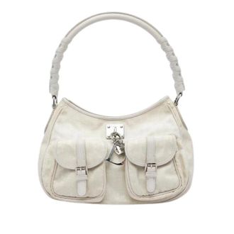 Dior Pre-owned Sac bandouli&egrave;re Lovely Charm - Femme - Pre-owned - Beige - Taille: ONE Size