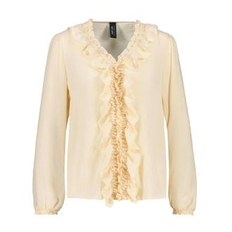 Marc Cain Damen, Blusen & Hemden, Beige, MGr&ouml;&szlig;e