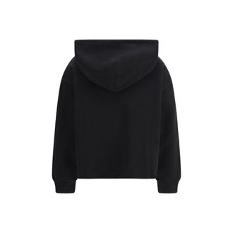 Maison Margiela Womens Black Cotton Sweatshirt Clothing