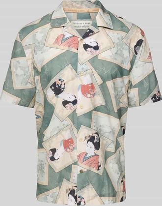 Colours & Sons Regular Fit Freizeithemd mit 1/2-Arm