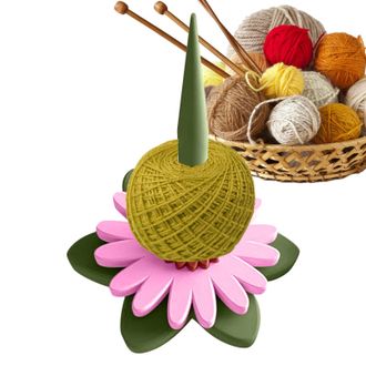 Generic Spinngarnhalter | Garnhalter zum H&auml;keln und Stricken | 3D-Gedruckter Spulenst&auml;nder verhindert Verheddern, N&auml;hen, Kunsthandwerk, Erwachsene, Anf&auml;nger, 