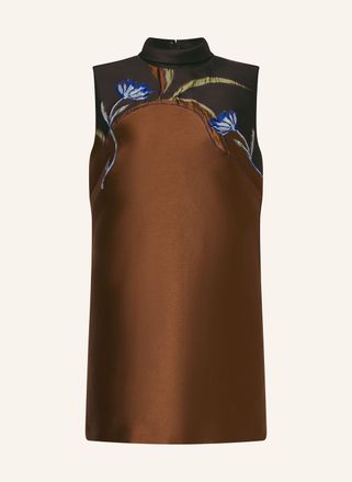 Dorothee Schumacher Dorothee Schumacher Cocktailkleid Soft Petal Aus Satin braun