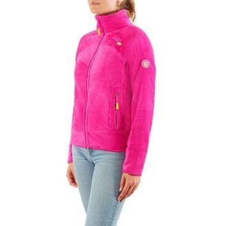 Geographical Norway Upaline Lady - Polaire Fine Femme Chaude Fermure Zip - Veste Automne Hiver Printemps Chaud Femmes - Longues Manches Pull Fourrure Doux Confort Outdoor