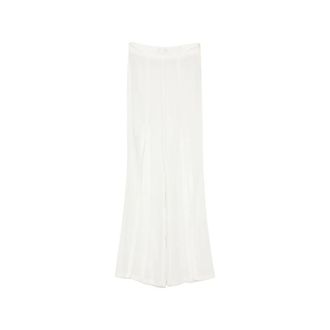 Simona Corsellini Palazzo Spacchi Hose - - Trousers - Damen - Wei&szlig; - S