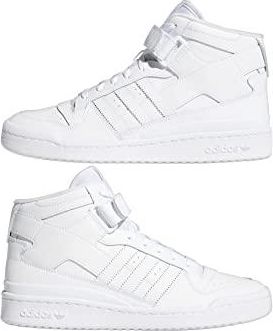 adidas Originals Forum Mid Baskets pour Homme, FTWR White FTWR White FTWR White, 44 2/3 EU