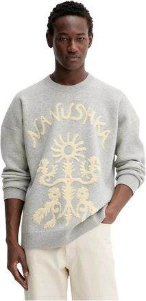 Nanushka Homme, Pulls, Gris, Taille: XS Pull col rond
