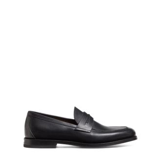 Ermenegildo Zegna Homme, Chaussures, Noir, Taille: 42 1/2 EU Slippers