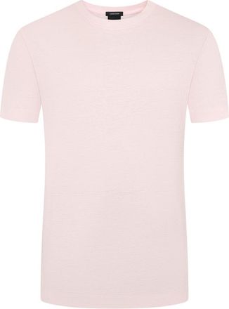 HUGO BOSS T-Shirt aus einem soften Leinen-Mix in