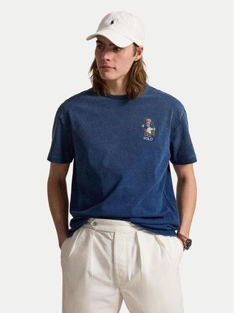 Polo Ralph Lauren T-Shirt 710B18560001 Dunkelblau Classic Fit
