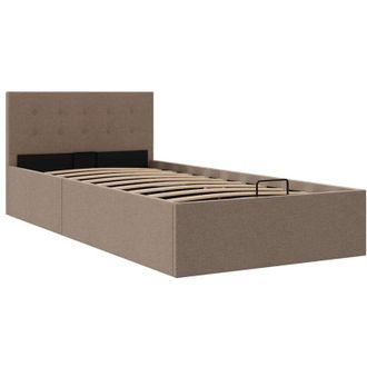 vidaXL Cadre de lit &agrave; rangement hydraulique sans matelas 100x200 cm Vidaxl