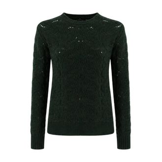 Etro Perforierter Kaschmirpullover - - Knitwear - Damen - Gr&uuml;n - M
