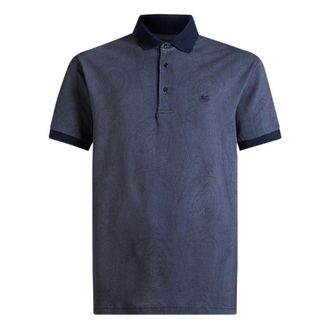 Etro Homme, Tops, Bleu, Taille: L Polo Roma