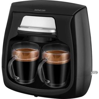 Sencor SCE 2100BK cafeti&egrave;re noire capacit&eacute; 0.3 litre
