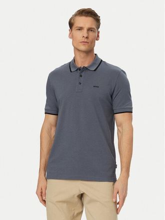 HUGO BOSS Poloshirt Parlay 190 50494697 Blau Regular Fit
