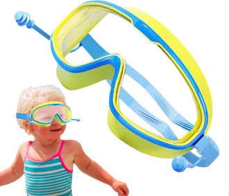 Generico Schwimmbrille f&uuml;r Kinder, HD, Anti-Fog, wasserdicht, verstellbar, Sicherheitsschutzausr&uuml;stung f&uuml;r Rennen, Training, Schnorcheln, Tauchen,, See
