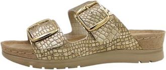 Rohde Femme Cattolica Chausson, Doré 29, 35 EU Étroit