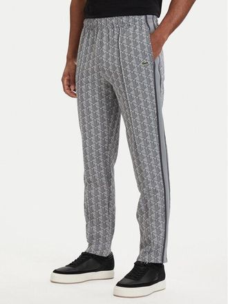Lacoste Jogginghose Paris Monogram XH1440 Grau Regular Fit