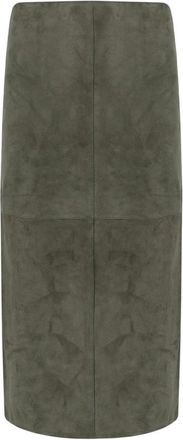 Max Mara Femme, Jupes, Gris, Taille: 36 FR Pala Midi Skirt