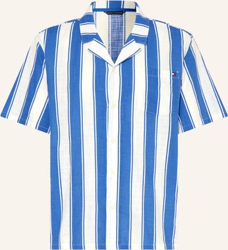 Tommy Hilfiger Kurzarm-Hemd Comfort Fit blau