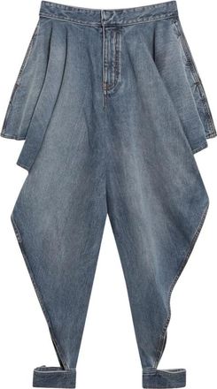 Alaia Femme, Jeans, Bleu, Taille: 38 FR Panelled Pants
