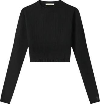 Hinnominate Hinnominate, Femme, Tops, Noir, Taille: 38 FR Crop Top