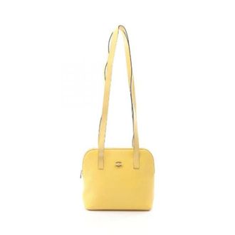 Celine unisex, Pre-owned, Jaune, Taille: ONE Size Pre-owned Sac bandouli&egrave;re en cuir Mantel