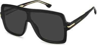 Victoria Beckham Femme, Accessoires, Noir, Taille: ONE Size Vb7003S Lunettes de soleil