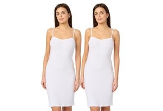 Merry Style Unterkleid Damen kurz Viskose MS10-203 (2-tlg) verstellbare Tr&auml;ger