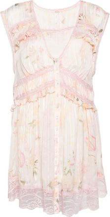 Free People Spring Fling Kleid - Nude