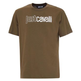 Roberto Cavalli T-Shirts und Polos - - Tops - Herren - Gr&uuml;n - L