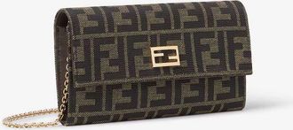 Fendi Unisex Clutch H26 Marron