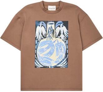 Munthe Femme, Tops, Brun, Taille: 38 FR Naploi T-Shirt