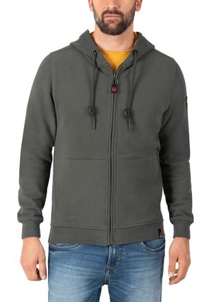 Timezone Herren Cosy Hoodie Jacket Kapuzenpullover, Raven Black, XXL