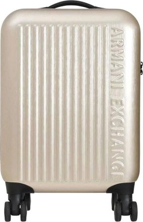 A|X Armani Exchange Femme, Valises, Beige, Taille: ONE Size Xw002233 Af21472 Trolley