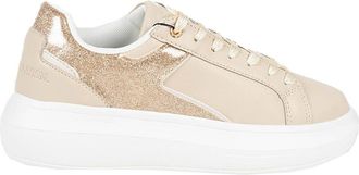 U.S.Polo Association U.s. Polo Assn. - Baskets &agrave; lacets - Femme - Chaussures - Beige - Taille: 36 EU