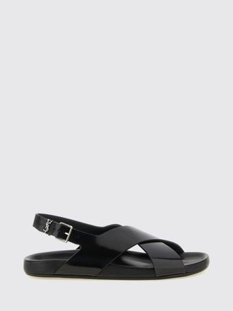 Saint Laurent Sandale Homme couleur Noir