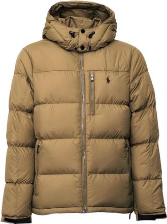 Polo Ralph Lauren Veste &agrave; capuche en ripstop - Homme - Vestes - Beige - Taille: M